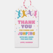Jump Trampoline Park Birthday Party Favor Gift Tags | Zazzle