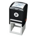 Jumping Dolphin Address Self-inking Stamp | Zazzle