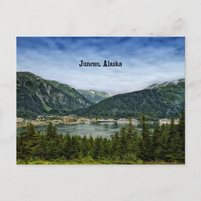 Juneau, Alaska Postcard | Zazzle