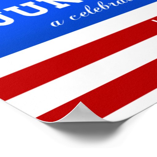 Juneteenth a Celebration of Liberation Poster | Zazzle