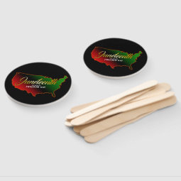 Juneteenth Black Heritage Hand Fan | Zazzle