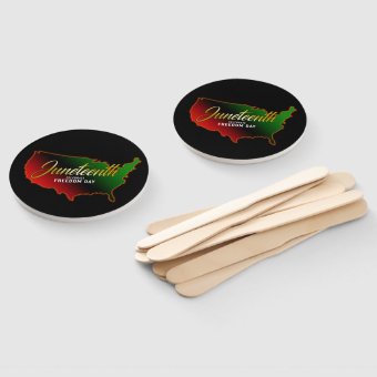 Juneteenth Black Heritage Hand Fan | Zazzle