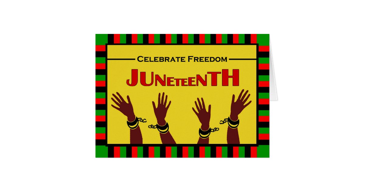 Juneteenth, Celebrate Freedom, Shackles Broken | Zazzle