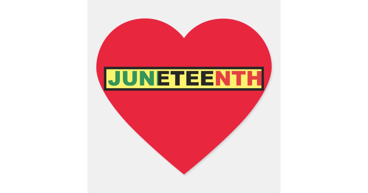 Juneteenth Classic Round Sticker | Zazzle