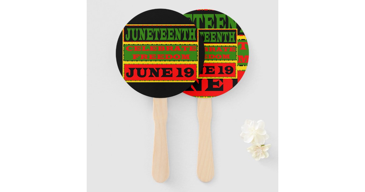 Juneteenth Fan | Zazzle