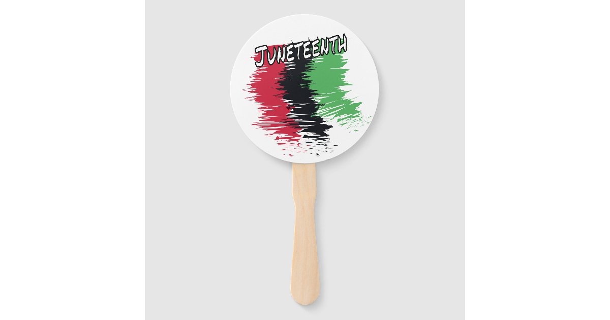 Juneteenth Hand Fan | Zazzle
