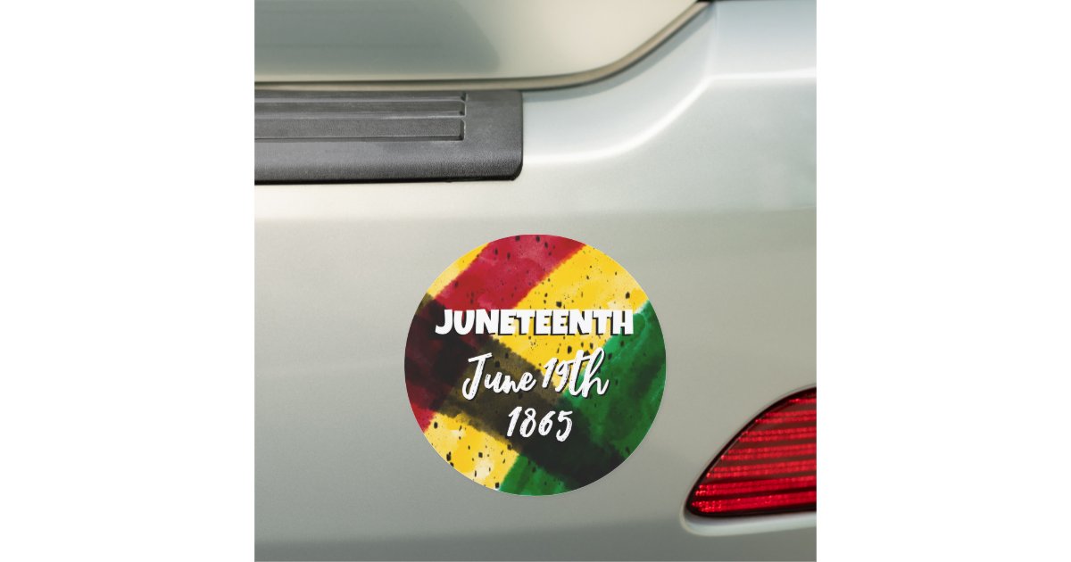 Juneteenth | June 19th Car Magnet | Zazzle