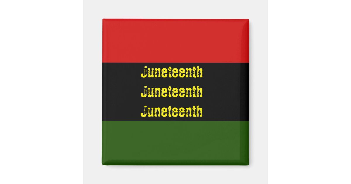 Juneteenth magnet | Zazzle