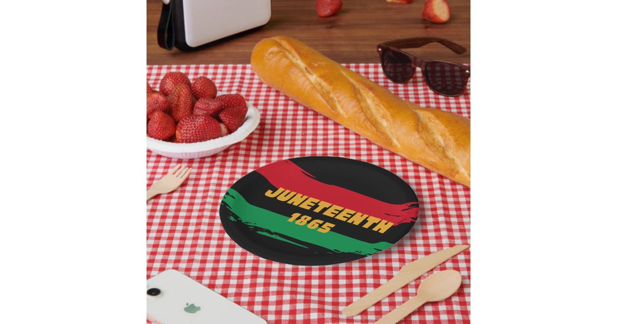 Juneteenth Paper Plates | Zazzle