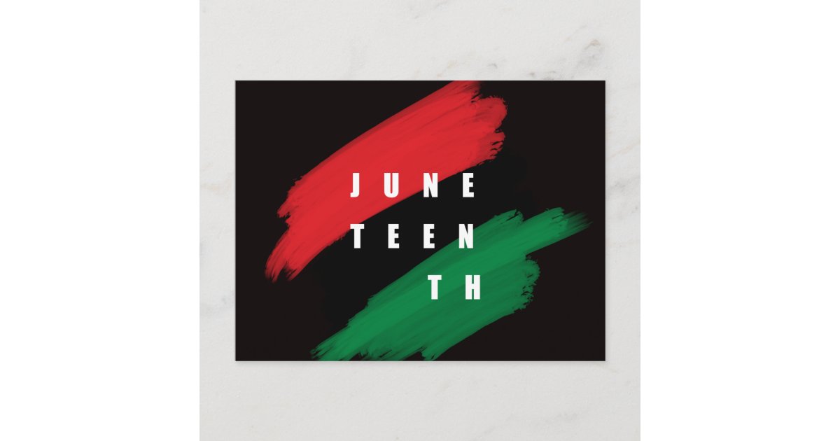 Juneteenth Postcard | Zazzle