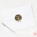 Juneteenth Queen Black Melanin Praying Women Sista Classic Round ...