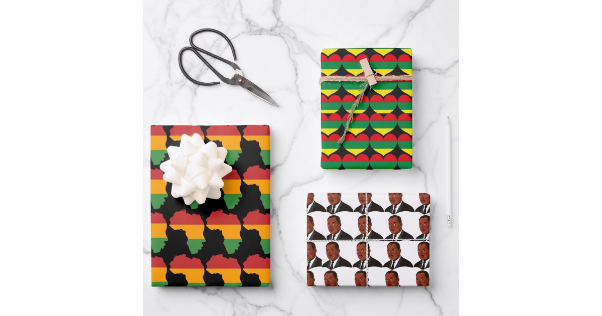 Juneteenth Wrapping Paper Sheets | Zazzle