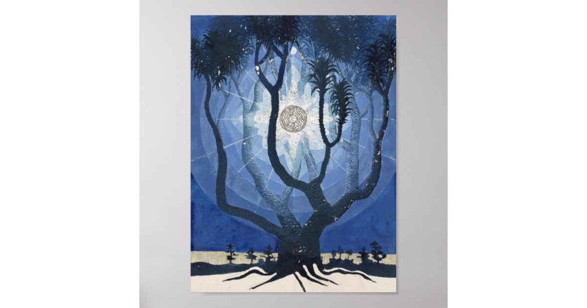 Jung Tree of Life Illustration Poster | Zazzle