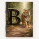 Jungle Alphabet Letter B Tiger Education Notebook | Zazzle
