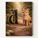 Jungle Alphabet Letter D Dingo Education Notebook | Zazzle