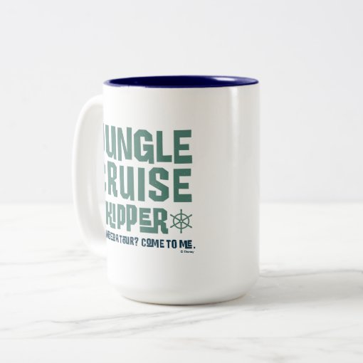 Jungle Cruise Skipper Two-Tone Coffee Mug | Zazzle