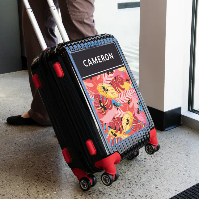 Jungle Frogs | Personalize Luggage | Zazzle