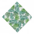 Jungle Green Tropical Palm Tree Pattern Bandana | Zazzle