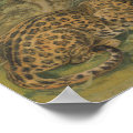 Jungle Jaguar and Animal Friends Poster | Zazzle