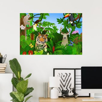Jungle Poster | Zazzle