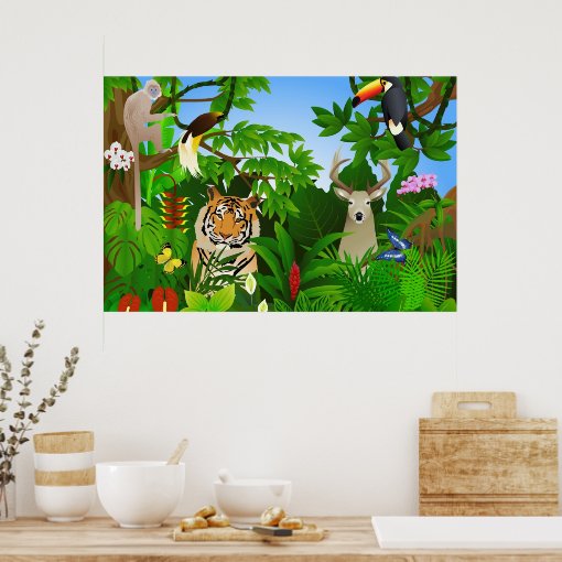 Jungle Poster | Zazzle