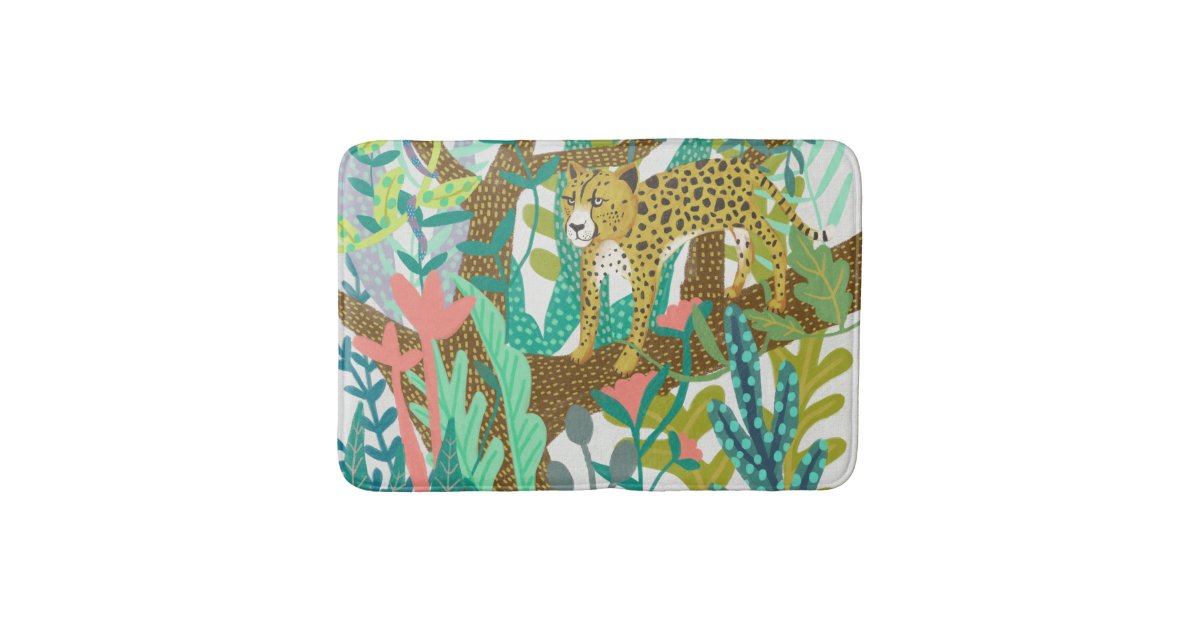 Jungle Roar - Cheetah Bath Mat | Zazzle