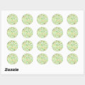 Jungle Safari Animals Classic Round Sticker | Zazzle