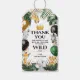 Jungle Safari Birthday Party Favor Thank You Theme Gift Tags | Zazzle