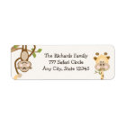 Jungle Safari Return Address Labels | Zazzle