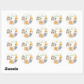 JUNGLE SAFARI Round Favor Stickers | Zazzle