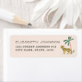 Jungle Tiger Return Address Label | Zazzle