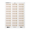 Jungle Tiger Return Address Label | Zazzle