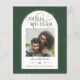 JUNIPER GREEN GOLD PHOTO Wedding INVITE Flyer | Zazzle