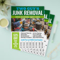 Junk Removal Phone Number Flyer | Zazzle