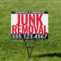 Junk Removal Sign | Zazzle