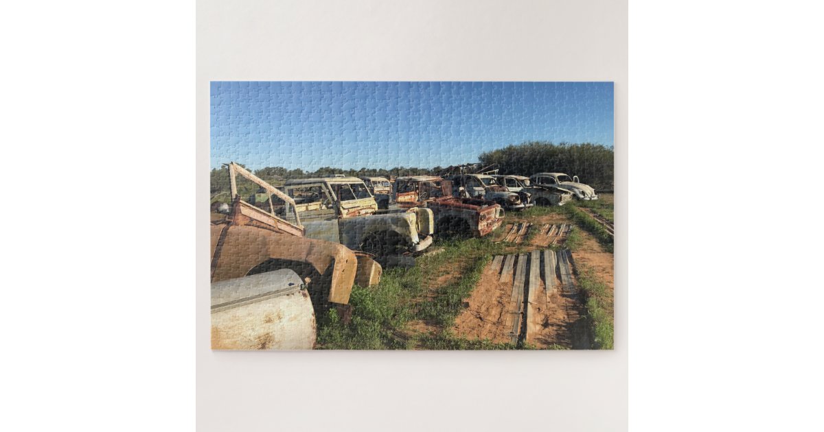 Junkyard Treasures Jigsaw Puzzle | Zazzle