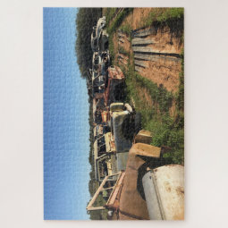 Junkyard Treasures Jigsaw Puzzle | Zazzle