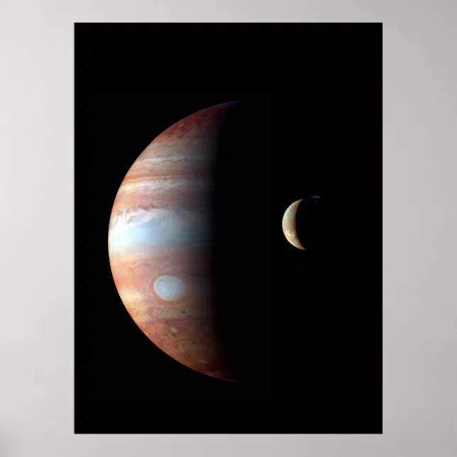 Jupiter and Io Poster | Zazzle