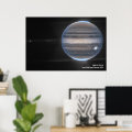 Jupiter in Infrared, James Webb Space Telescope Poster | Zazzle