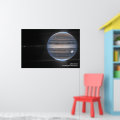 Jupiter in Infrared, James Webb Space Telescope Poster | Zazzle