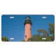 Jupiter Inlet Light License Plate | Zazzle