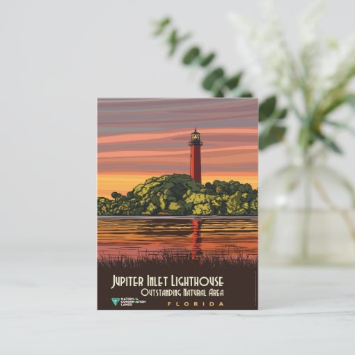 Jupiter Inlet Lighthouse Postcard | Zazzle