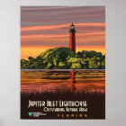 Jupiter Lighthouse Poster | Zazzle.com