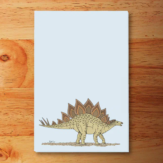 Jurassic Dinosaur Stegosaurus Post-it Notes | Zazzle