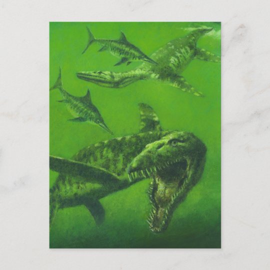 Jurassic Pliosaur Postcard | Zazzle.com