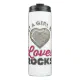 Just a Girl Who Loves Rocks Geology Geologist Thermal Tumbler | Zazzle