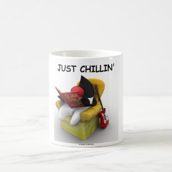 Just Chillin' (Java Duke Mascot Character) Coffee Mug | Zazzle