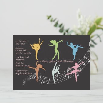Just Dance Invitation | Zazzle