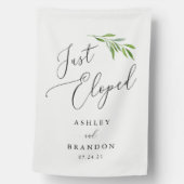 Just Eloped Sign | Wedding Elopement Sign | Zazzle