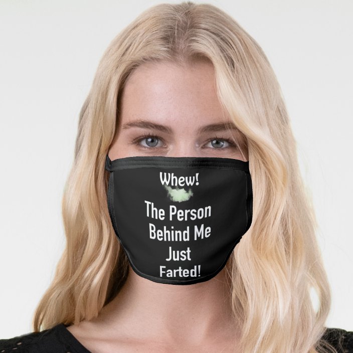 Just Farted Face Mask | Zazzle.com